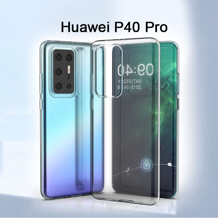 Shopkaki Huawei P40 Pro Transparent Casing Clear Case Cover (High ...