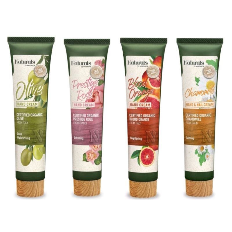 Naturals by Watson Hand Cream 30ml (Argan, Rose, Olive, Lavender ...