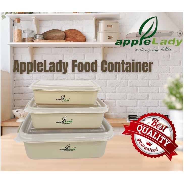 AppleLady food/stuff container/Bekas makanan/barang AppleLady | Shopee ...
