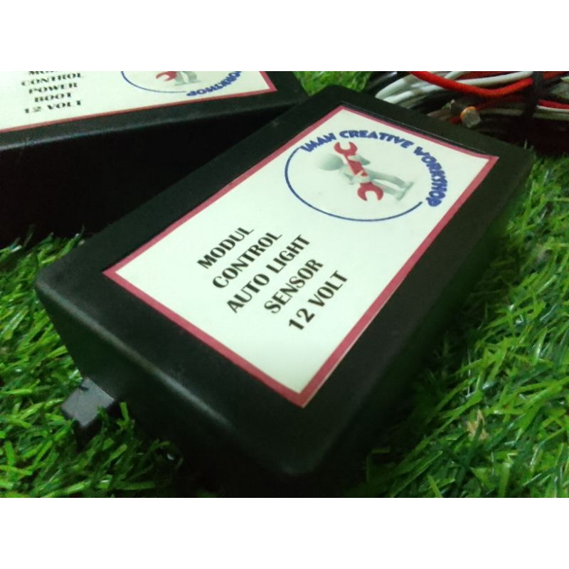 iman creative workshop modul Control car auto light sensor (relay ...