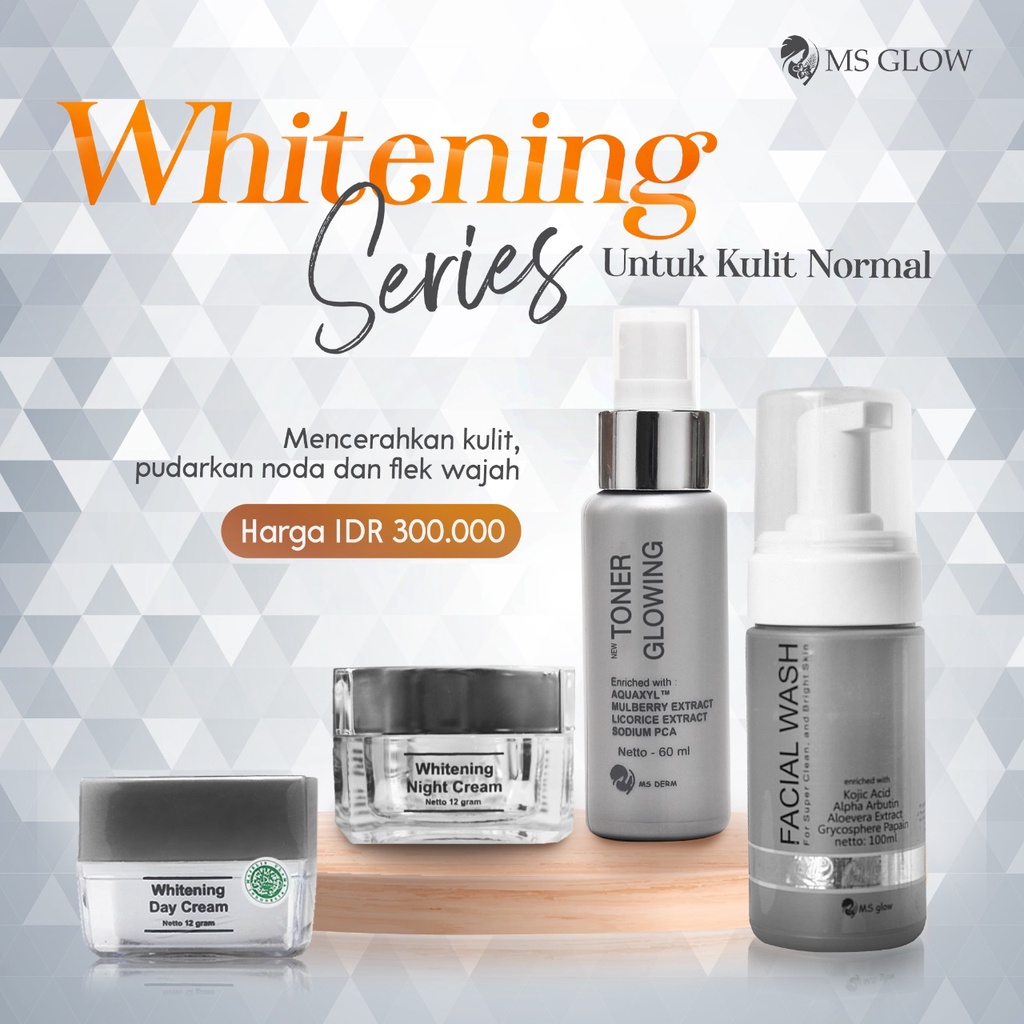 Ms. Glow Whitening Face Package (Dull And normal Skin) | Shopee Malaysia