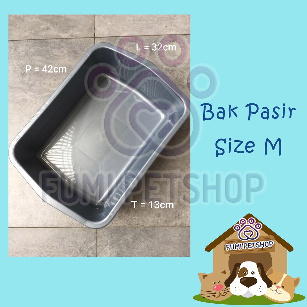 Litter box Sand Tub toilet Cat Dog pup Pee | Shopee Malaysia