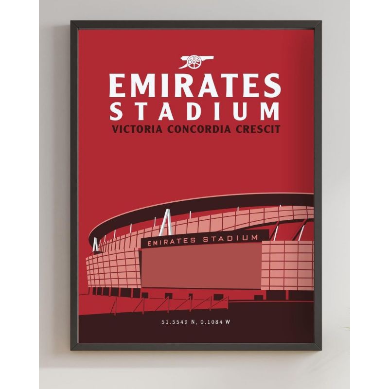 P24 | Emirates Stadium| Arsenal FC | A3 Poster | Shopee Malaysia