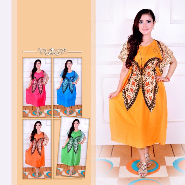 (choose Color) Kupu - Lowo Jumbo Cheap Busui Batik Dress - Cheap ...