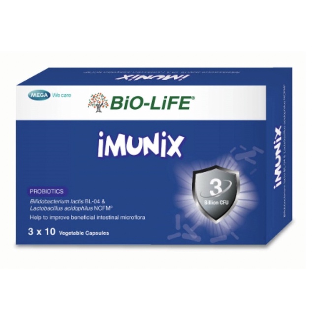 BIO-LIFE IMUNIX PROBIOTICS 3B CFU VCAPS 30S EXP07/2024 | Shopee Malaysia