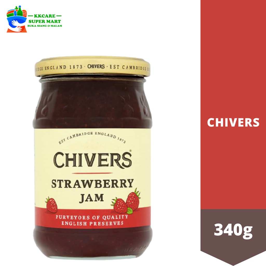 Chivers - Strawberry Jam ( 340g ) | Shopee Malaysia