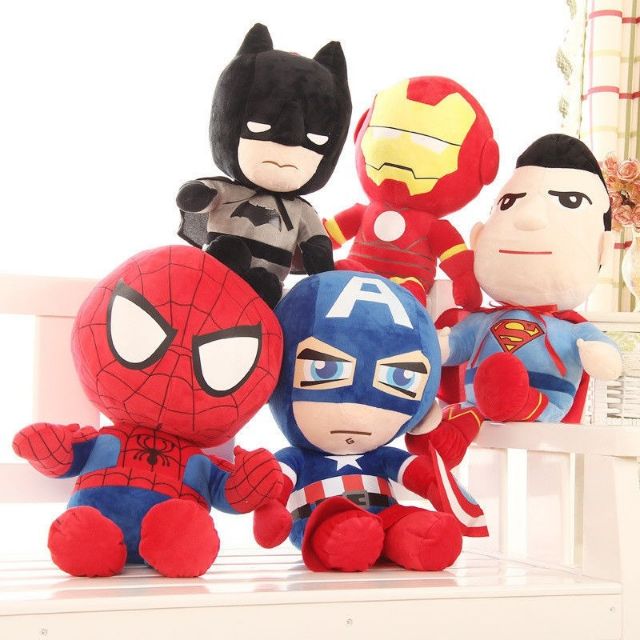 Superhero Doll,Avengers Super Hero Plush Toy Soft Superhero Stuffed ...