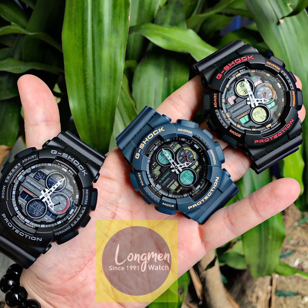 Authenthic Casio G-Shock GA-140-1A1 / GA-140-2A / GA-140-1A4 Analogue ...