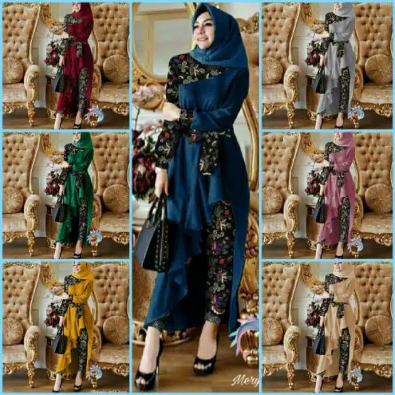 Clothes Clothes gamis dress dres abaya fashion drees Robe muslim Women ...