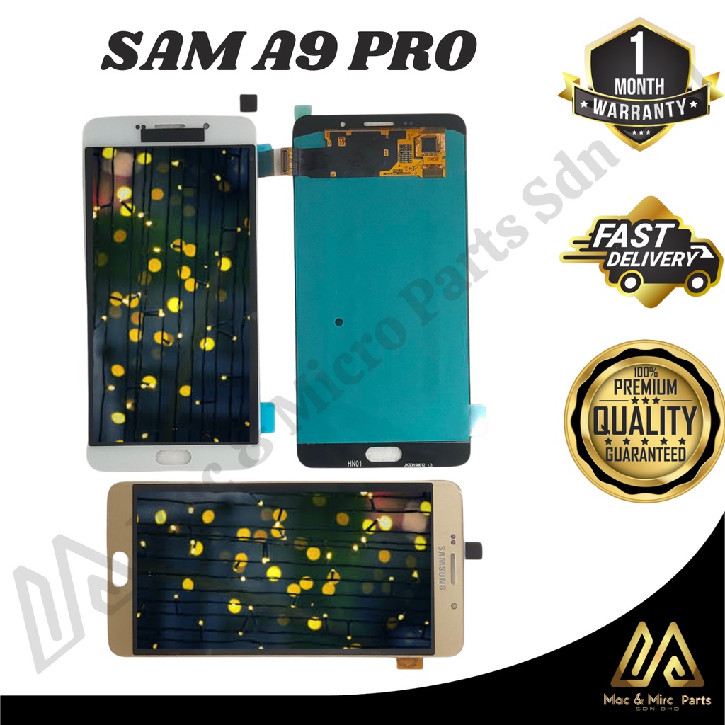SAMSUNG A9 / A9 PRO ORIGINAL FULLSET LCD TOUCH DIGITIZER REPLACMENT ...