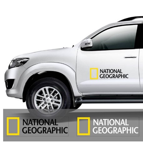 National Geographic Cutting Sticker Car Door Sticker Geo Grout | Shopee ...