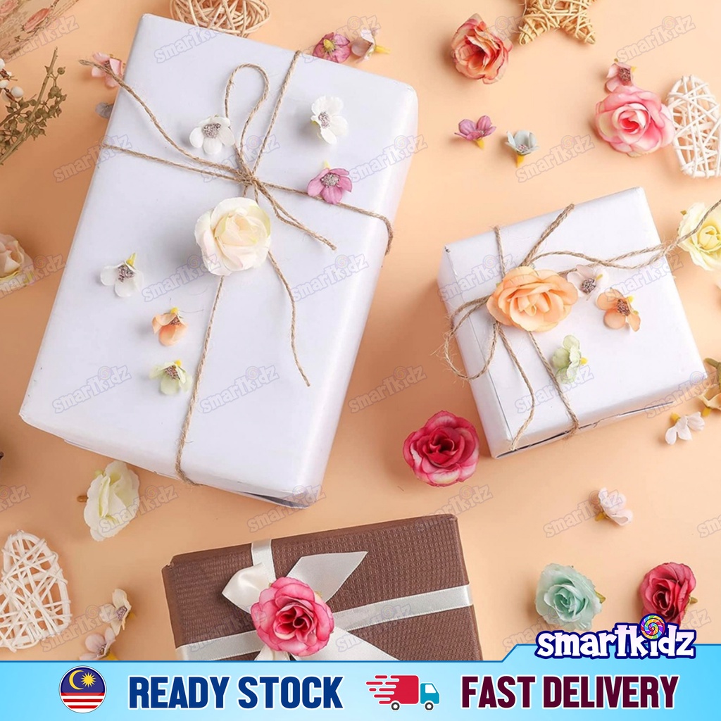 [1pcs] 4cm Rose Heads Artificial Flowers for Crafts| Kepala Bunga Ros ...