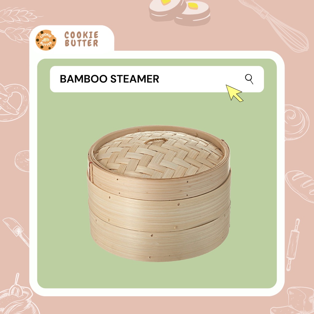 Bamboo Steamer/Steamer Basket/Kuih Steamer/Dim Sum Steamer/Pau Steamer ...