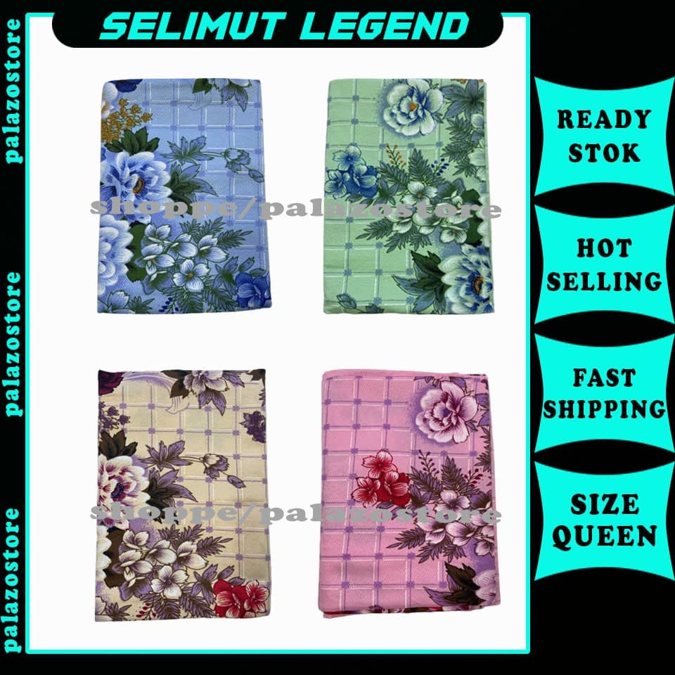 Selimut Legend Double Kain Lembut Kualiti Swallow 333 Original Packing ...