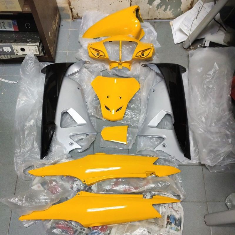 Coverset Cover Set (HLD) Honda Wave100r Wave 100r W100r (No Disc) (Disc ...