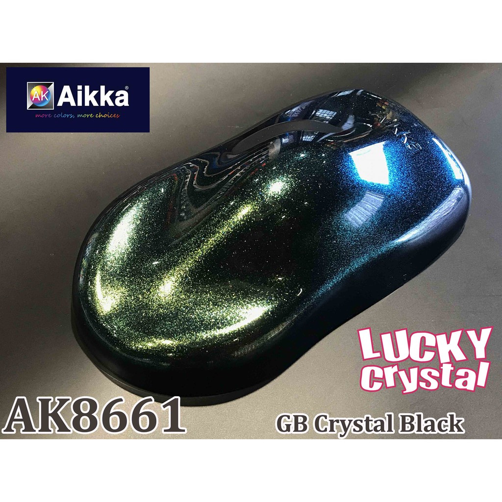 NIJIPLAY AIKKA AK8661 GB CRYSTAL BLACK *** LUCKY CRYSTAL SPECIAL EFFECT ...