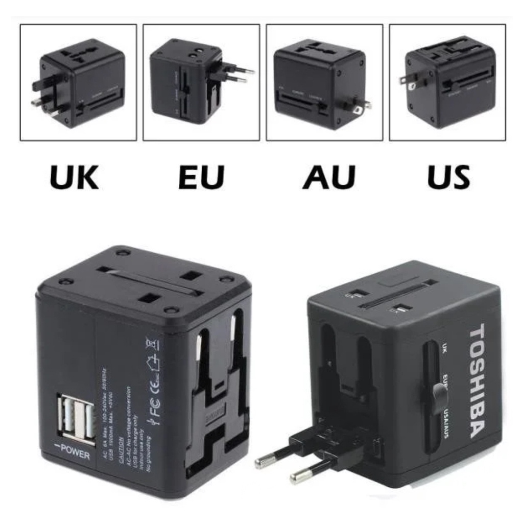 Toshiba Universal adapter / International Multi Adaptor Travel Adaptor ...
