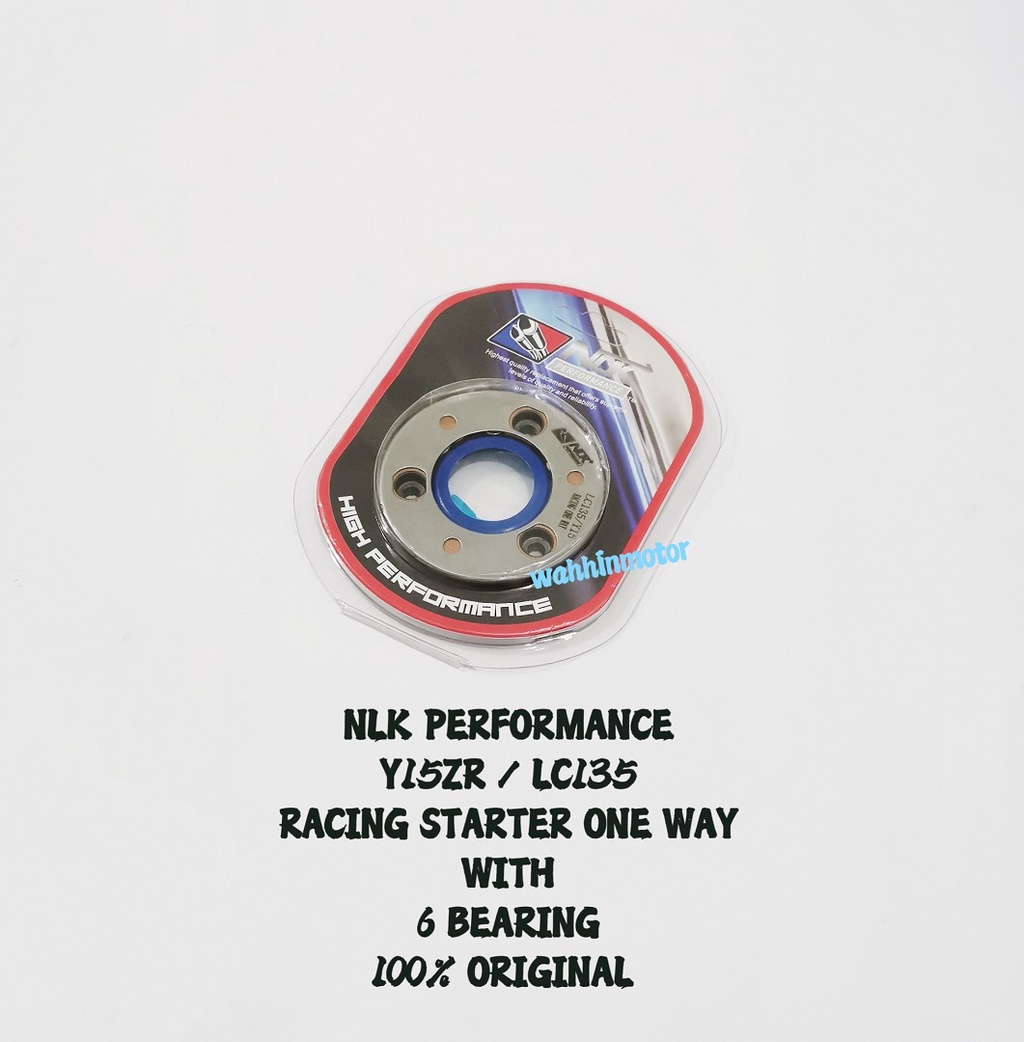 NLK PERFORMANCE Y15ZR Y16ZR LC135 Y15 RACING STARTER WHEEL ONE WAY GEAR ...