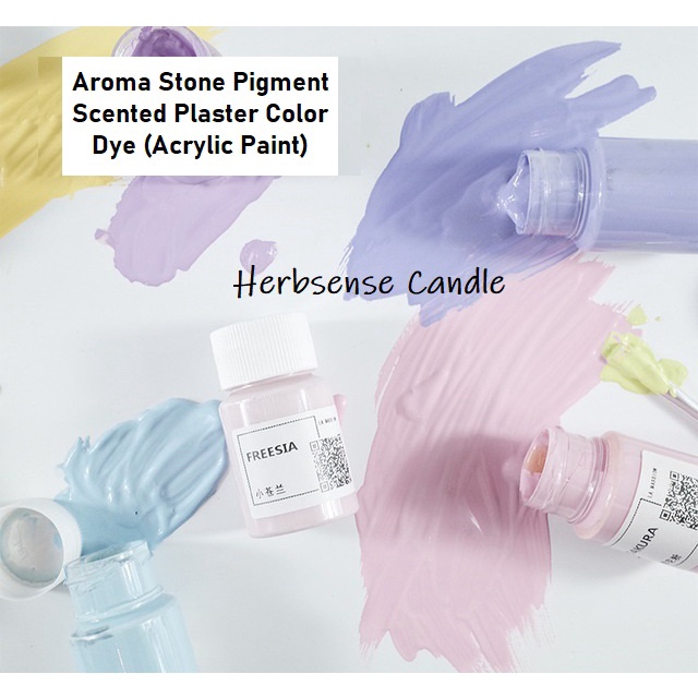 Aroma Stone Pigment Scented Plaster Color Dye | Acrylic Paint for ...