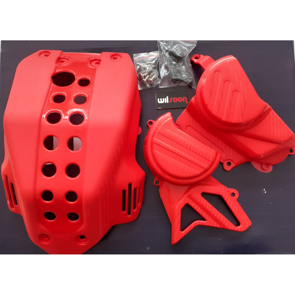 MESIN Engine Cover Set CRF150 Engine Guard CRF150 Engine Cover CRF 150 ...