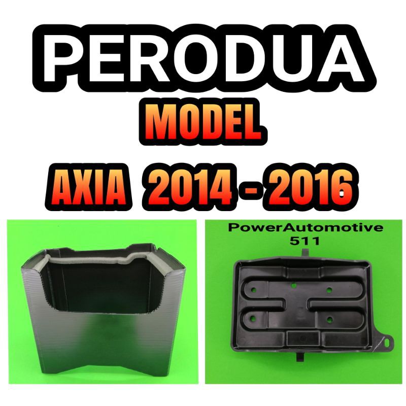 Perodua Axia 2014-16 Battery Seat Battery Cover / Battery Seat Tray ...