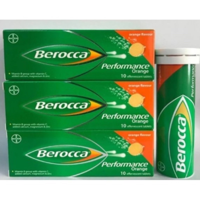 Beroca effervescent tablets supplement vitamin C and minerals | Shopee ...