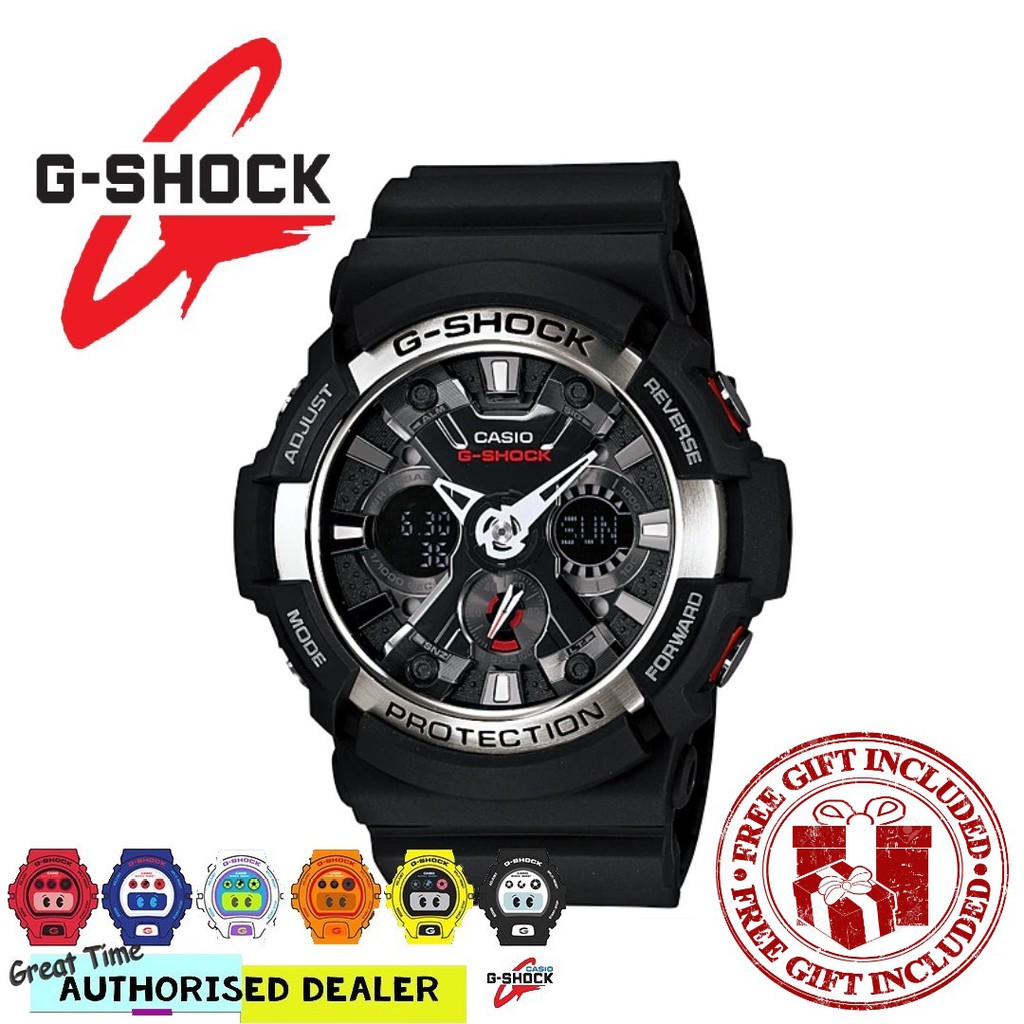 (READY STOCK) Official Marco Warranty CASIO G-Shock GA200 1A 100% ...