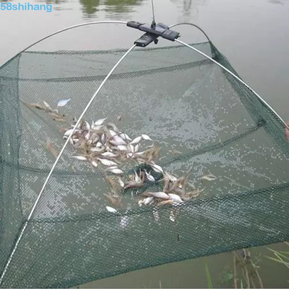 SHIHANG Fishing Net Fishing Gadgets Shrimp Nylon Shrimp Net Mesh Shrimp ...