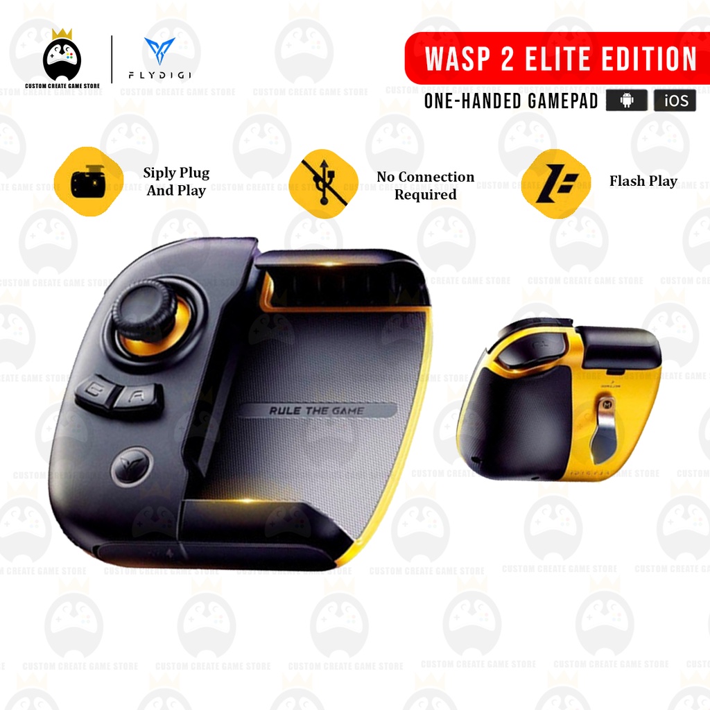 Flydigi Wasp 2 One Handed Gamepad Elite Edition Android/IOS [malaysia readystock] | Shopee Malaysia