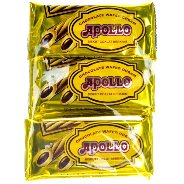 Apollo Biscuit Pack = 12 small pack | Shopee Malaysia