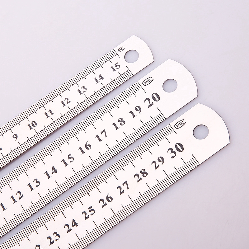 Steel ruler 15 cm Stainless steel ruler Office stationery | Shopee Malaysia