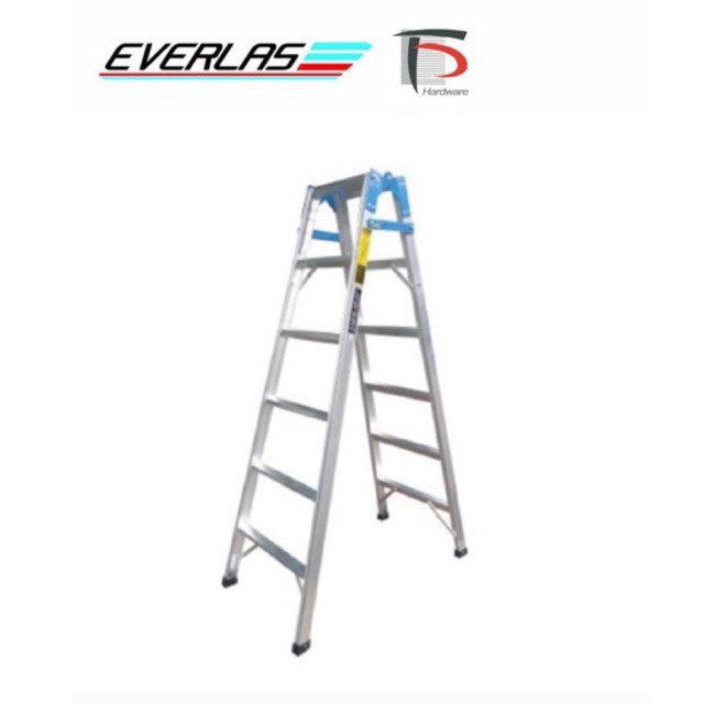 [100% ORIGINAL ] EVERLAST HEAVY DUTY DUAL PURPOSE LADDER | Shopee Malaysia