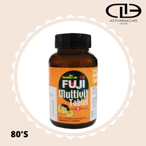 FUJI MULTIVITAMIN TABLET WITH 9 VITAMINS | Shopee Malaysia