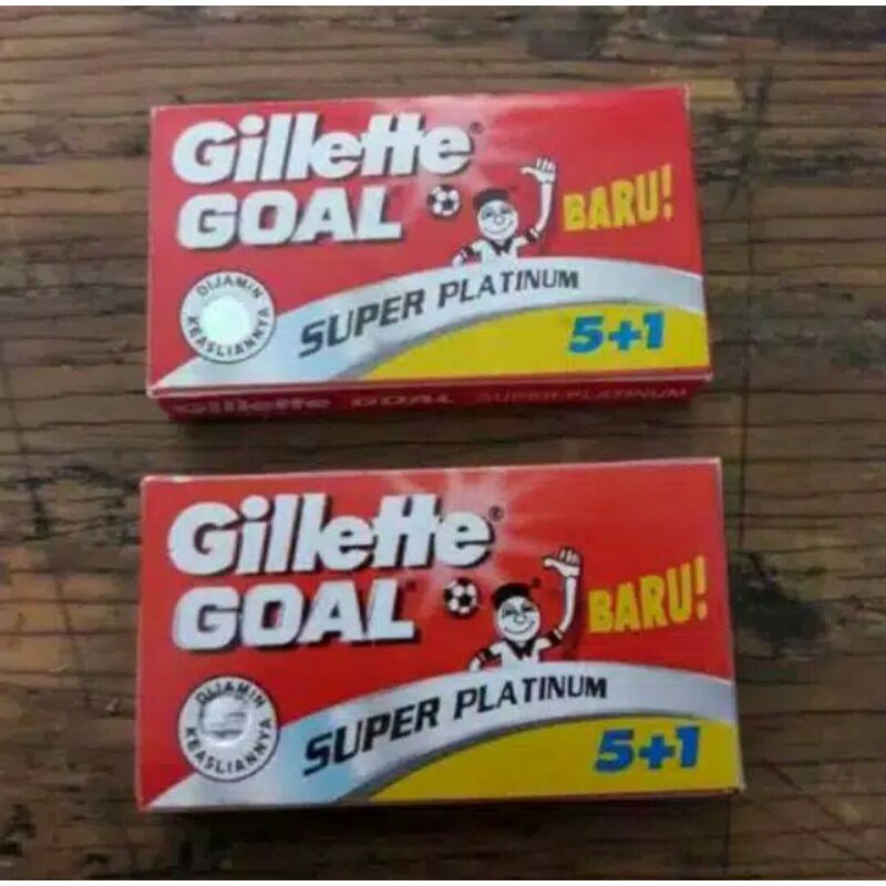 Gillette Goal Super Platinum Brand Razor @unit | Shopee Malaysia