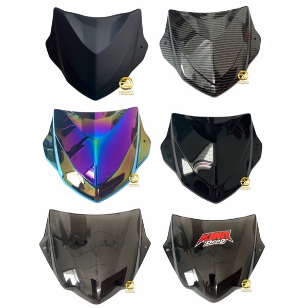Yamaha Y16ZR visor Y16 Windsheld MxKing ex155 VVA | Shopee Malaysia