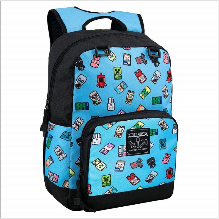 Minecraft Backpack Many Genuine Mojang Minifigure Characters | Shopee ...