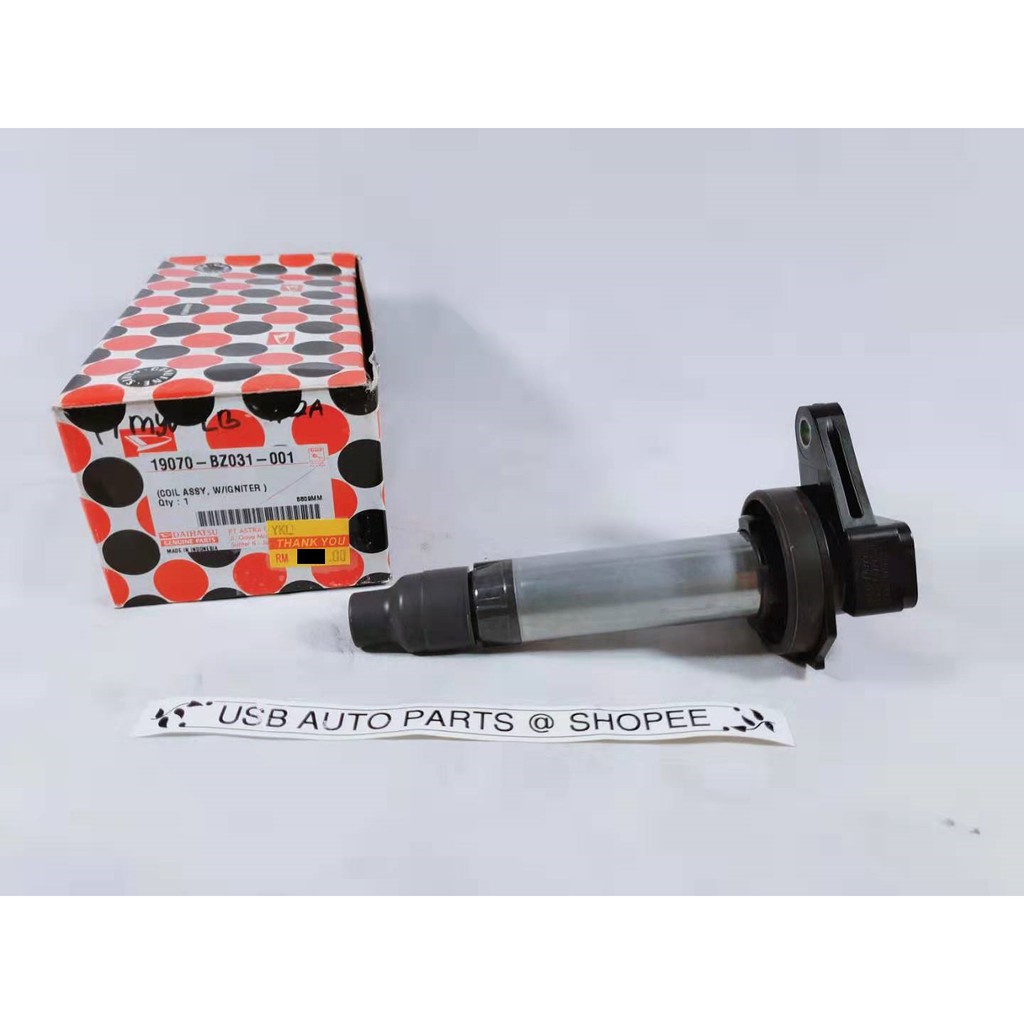 Daihatsu Original Ignition Plug Coil 19070-BZ031-001 Indonesia Made for ...