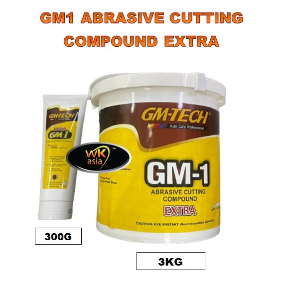 GM1 ABRASIVE CUTTING COMPOUND 300G & 3KG | Shopee Malaysia
