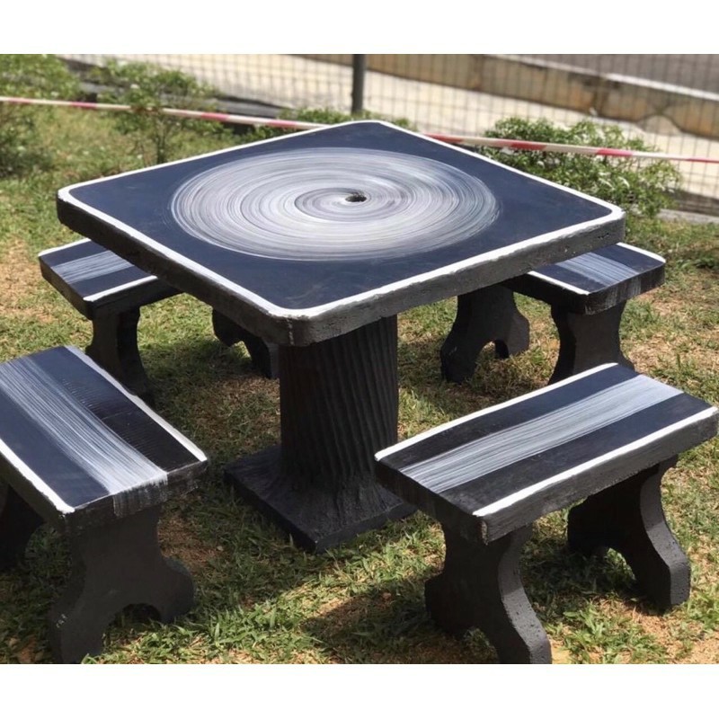 SMPAI BARU BYR‼️ MEJA KERUSI BATU | Shopee Malaysia