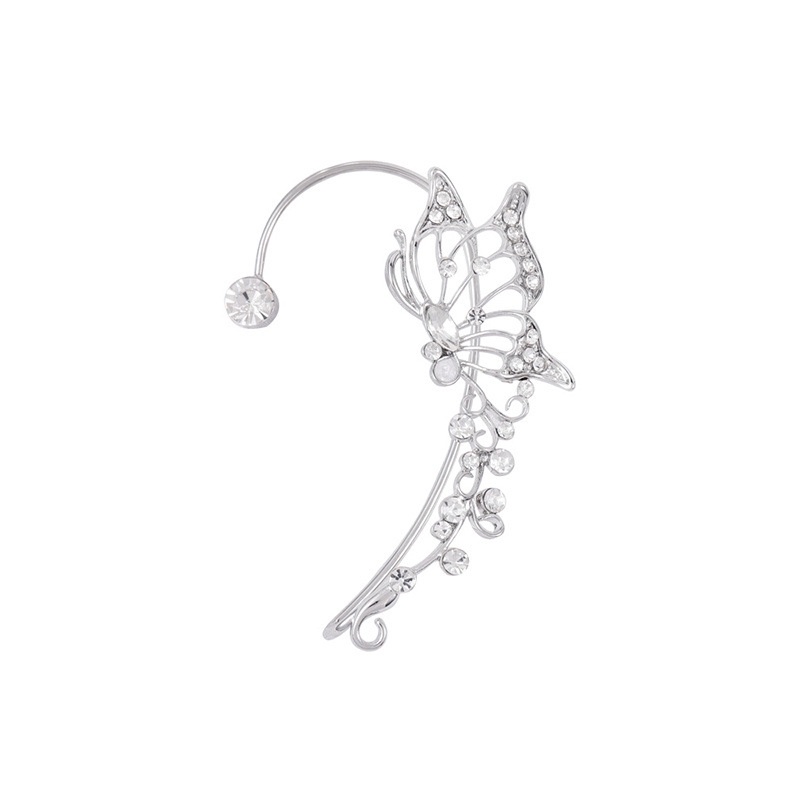 1PC Korean Butterfly Ear Hanging Earrings Niche Design Versatile Super ...