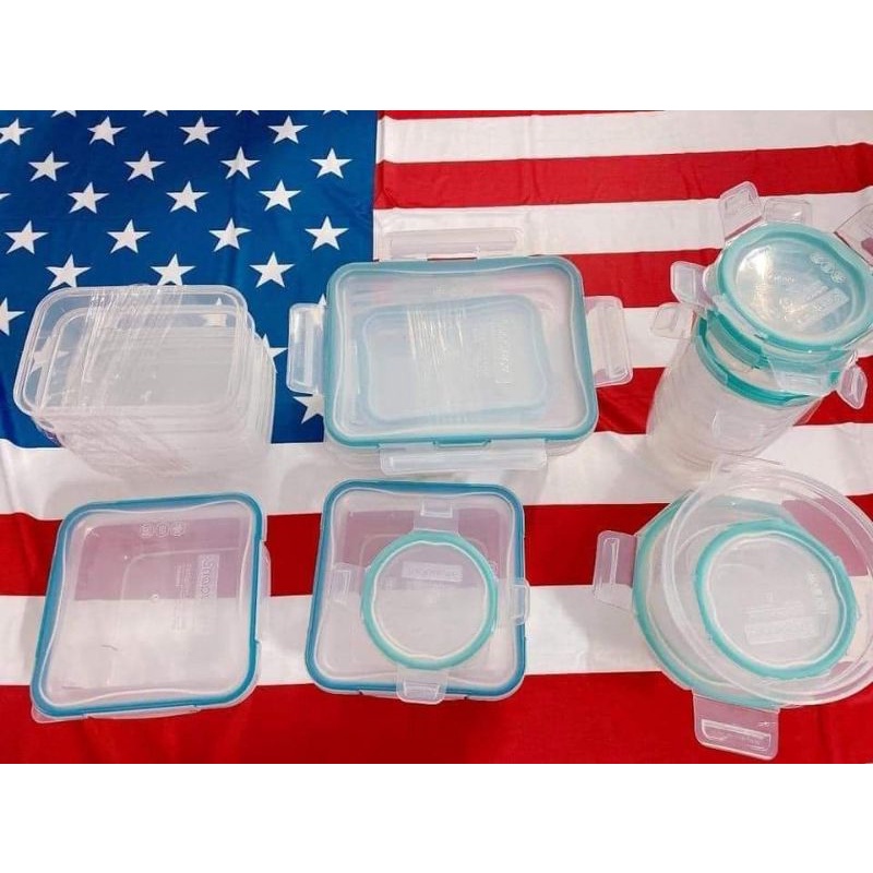 Snapware 38 Plastic Box Set Piece (19 Boxes) | Shopee Malaysia