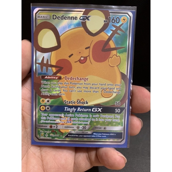 Pokemon Dedenne Gx Full art | Shopee Malaysia