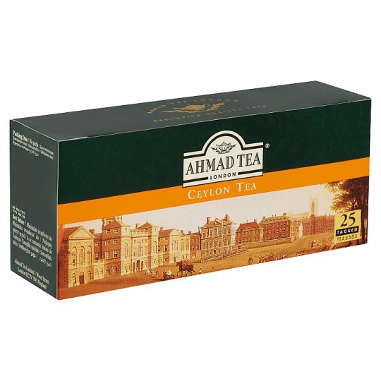 Ahmad Tea London Ceylon Tea 25 Tagged Tea Bags x 2g (50g) | Shopee Malaysia