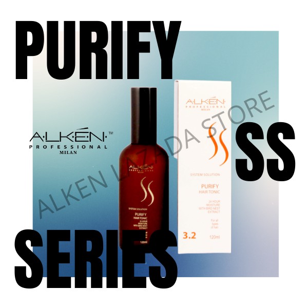 (ORIGINAL STOCK)ALKEN SS PURIFY HAIR TONIC-Formula completely free of ...