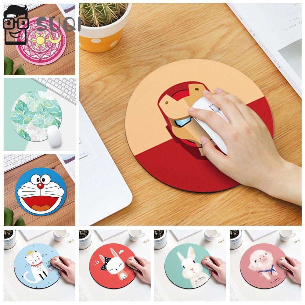 SUQI Home Office Mouse Pad Table Mat Cute Pattern Doraemon Writing Mat ...