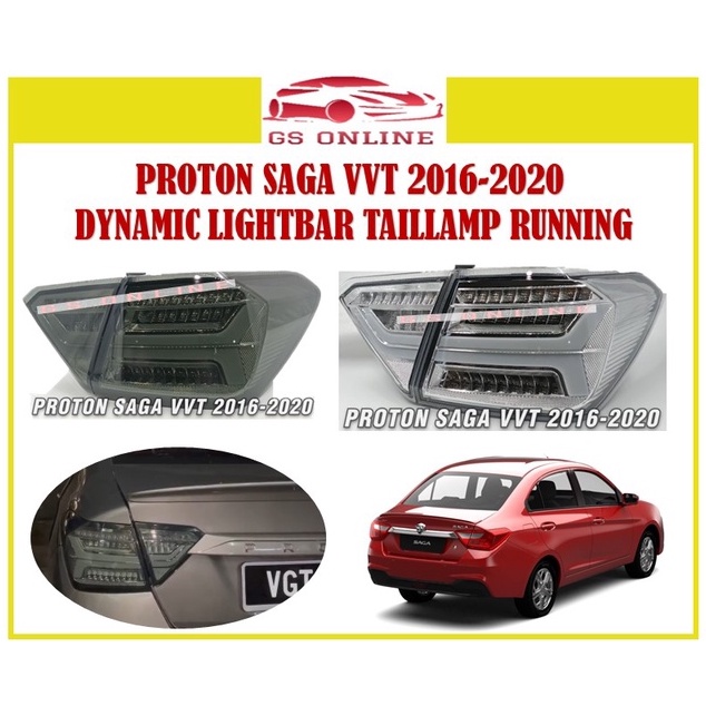 Proton Saga VVT 2016 2017 2018 2019 2020 Dynamic Lightbar Tail Lamp ...