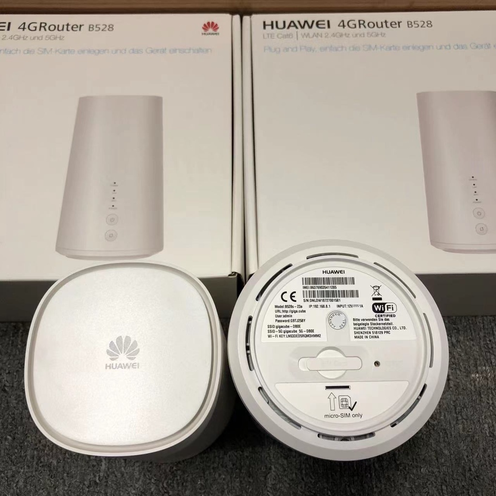 MODDED UNLOCKED| HUAWEI B528 B528-23 B528s-23a B525-65aV2 VOLTE B529 ...