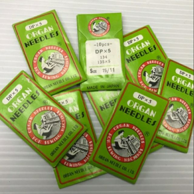 Jarum mesin industri Organ Needle DPx5/DBx1/DCx1 Jarum Mesin Tepi | Shopee Malaysia