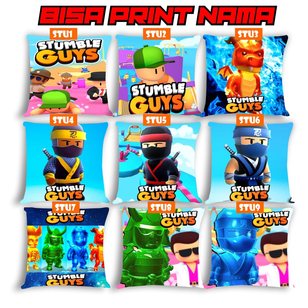 Stumble GUYS Pillow | Shopee Malaysia