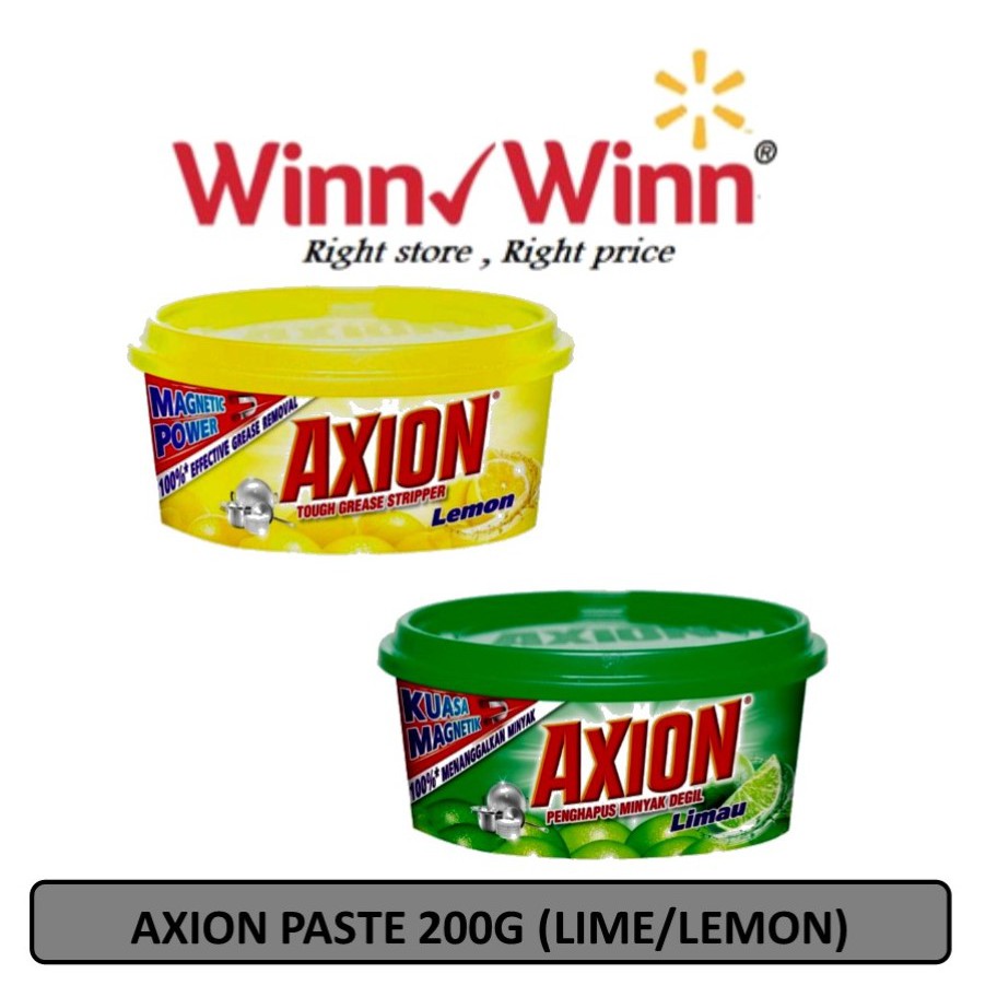 Axion ( Lemon / Lime ) Dishpaste 185g | Shopee Malaysia